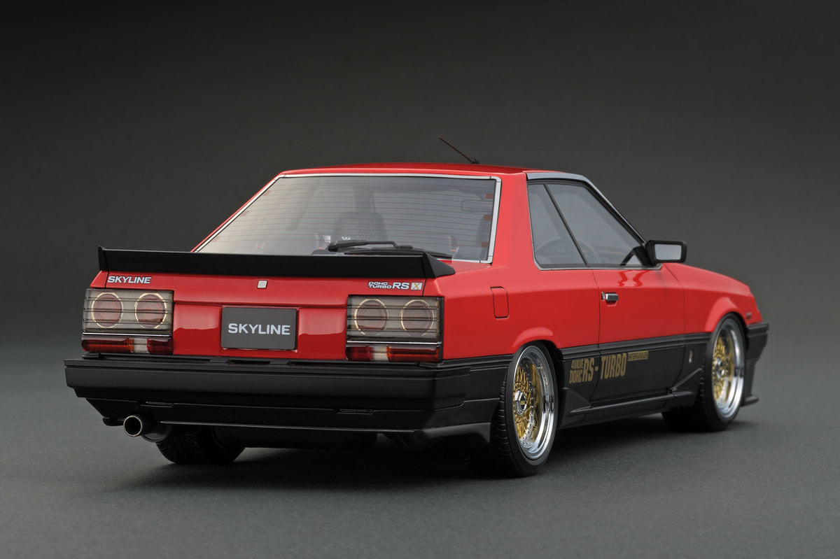 IG0988 Nissan Skyline 2000 RS-X Turbo-C (R30) Red – ignition model