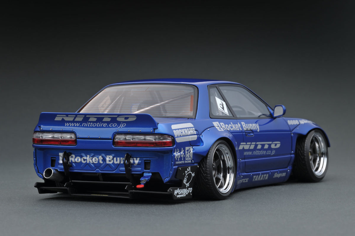 IG1138 Rocket Bunny S13 V2 Blue Metallic – ignition model